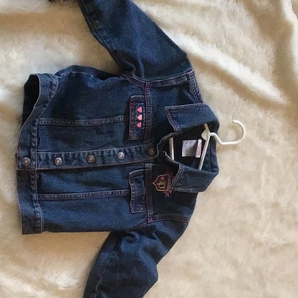 Disney | Jackets & Coats | Disney Princess Jean Jacket Great Condition ...